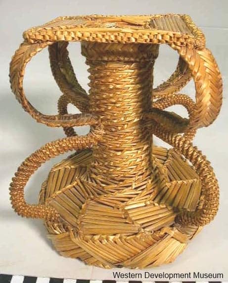 Wheat Straw Weaving - Western Development Museum