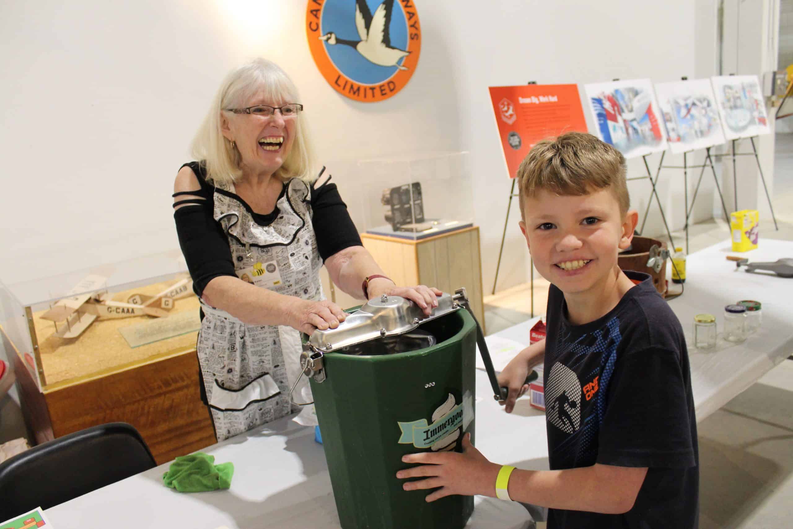 Self – Guided Visit + Ice Cream Making – Western Development Museum