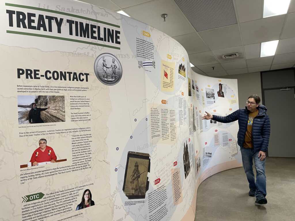 Treaty Timeline Launch - Western Development Museum